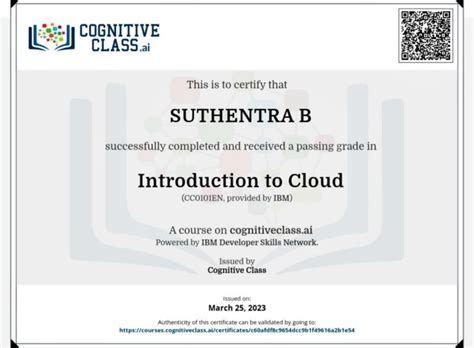 new course on cloud computing by ibm suthentra balakrishnan posted on