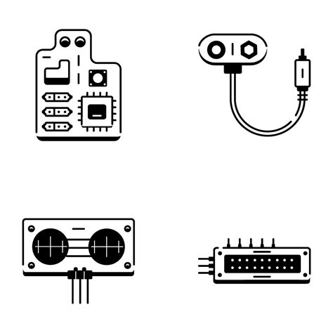 Pack Of System Hardware Line Icons Vector Art At Vecteezy