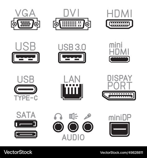 Hdmi Symbol Sign Vector Images Over 1100