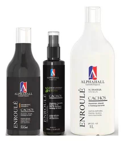 Alphahall Enroulé Cachos Shampoo E Ativador E Água Day After MercadoLivre