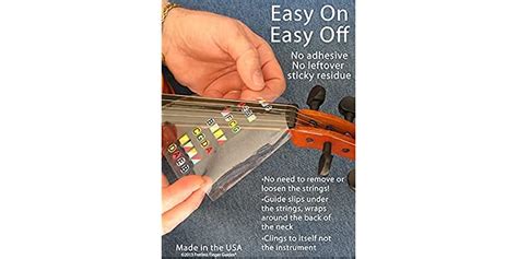 Fretless Finger Guides For Violin