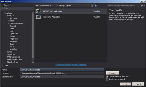 Convert Linq Query To Datatable