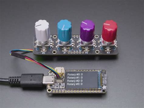 Circuitpython And Python Adafruit I2c Quad Rotary Encoder Breakout Adafruit Learning System