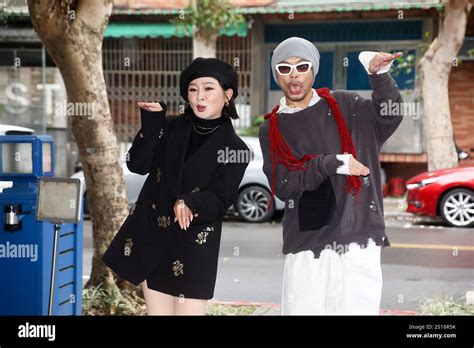 Taipei China January 1 2025 Malaysian Singer Namewee And
