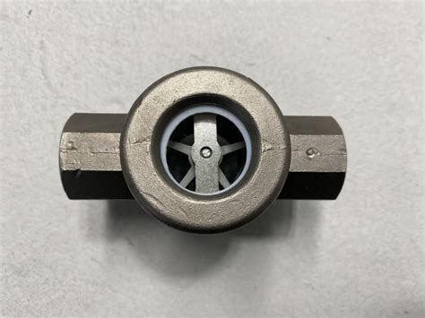 Dixon Boss 1 2 Npt Stainless Steel Sight Flow Indicator W Propeller Sf1471 050