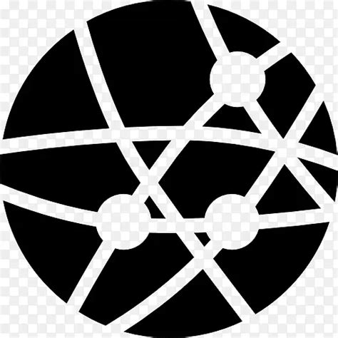 地球上的点和线连接的业务图标PNG图片素材下载 图片编号ynvxxexw 免抠素材网