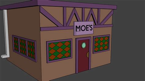 Moes Tavern The Simpsons Cg Cookie