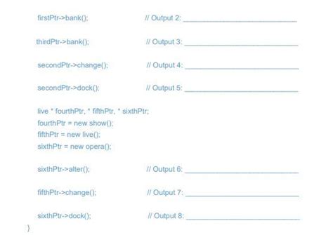 Solved In The Following C Program Indicate The 8 Outputs Chegg