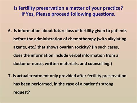 Fertility Preservation In Cancer Ppt