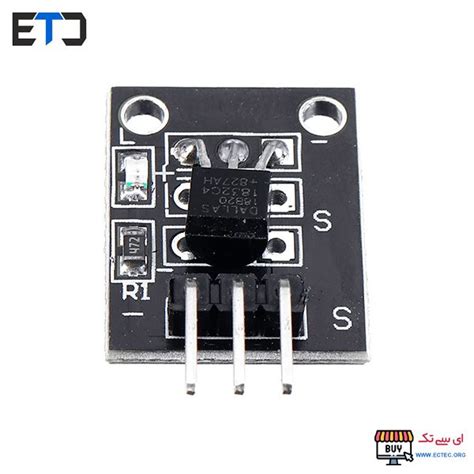 ماژول سنسور دما Ds18b20 مدل Ky 001 ای سی تک