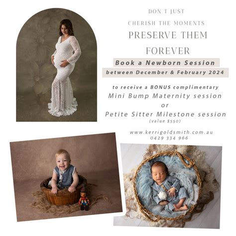 Bonus Maternity Or Sitter Session With Newborn Booking