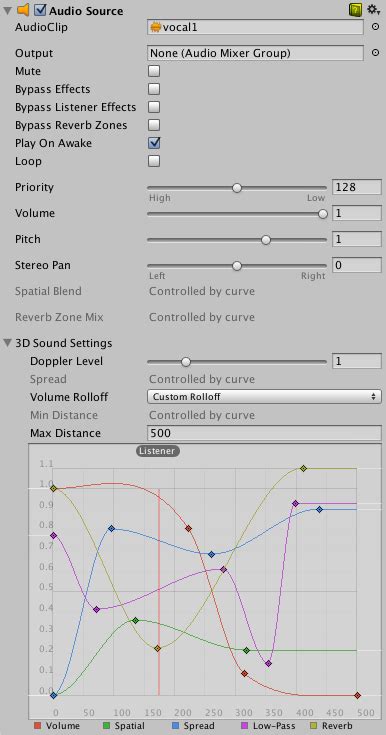 컴포넌트 사용 Unity 매뉴얼