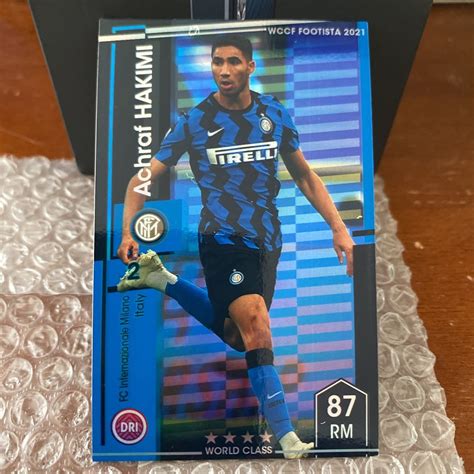 Yahooオークション Wccf Footista 2021 アクラフ・ハキミ Achraf H