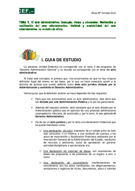 Pdf Derecho Administrativo Guia Tema 2