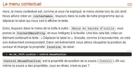 Vbnet Les Menus Contextuel Par Kamdemfoko Page 1 Openclassrooms