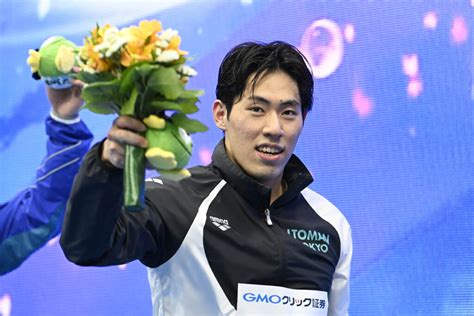 100m自由形で松元が日本新記録を樹立して優勝（第99回日本選手権水泳競技大会競泳競技） ｜ トピックス ｜ 公益財団法人日本水泳連盟