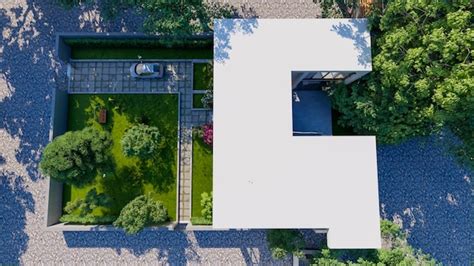 Premium Photo 3d Render Architecture Building Villa Exterior Design