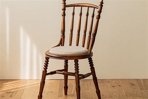 레트로하우스 디킨 바스 엔틱 원목 체어 빈티지 의자 위시버킷