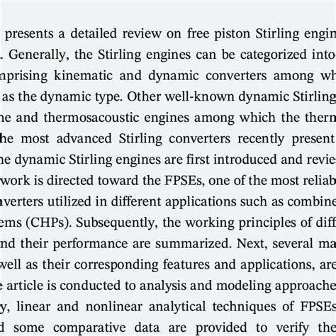 schemes then various design parameters affecting the engine