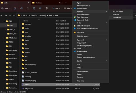 Extracting The Games Files Persona Modding Docs
