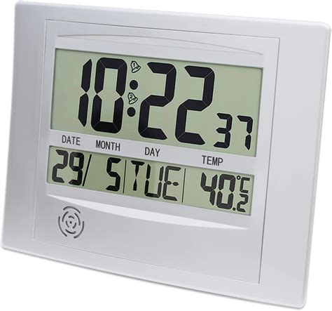 Quigo Digital Clock For Bedroom Digital Wall Clock India Ubuy