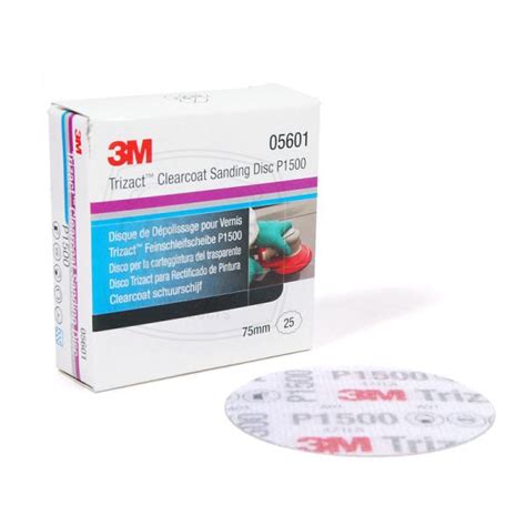 3M LIJA TRIZACT 1500 - 1 UNIDAD 75mm