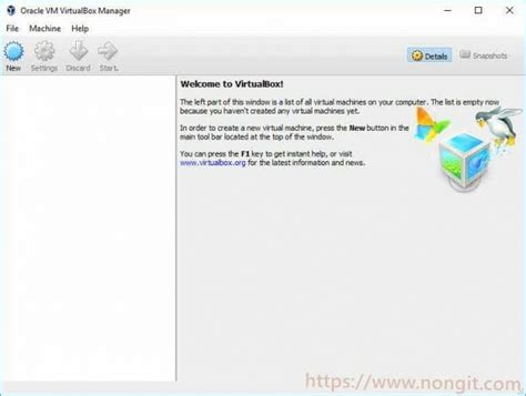 สอนวธตดตง Oracle VM VirtualBox จำลองเครองคอมฯเสมองจรง NONGIT
