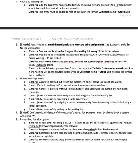 Solved Programming Concepts Ii Assignment 1 Restaurant