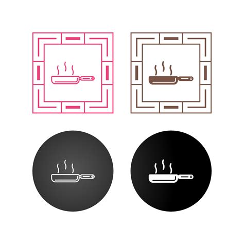 Frying Pan Vector Icon 26647757 Vector Art At Vecteezy