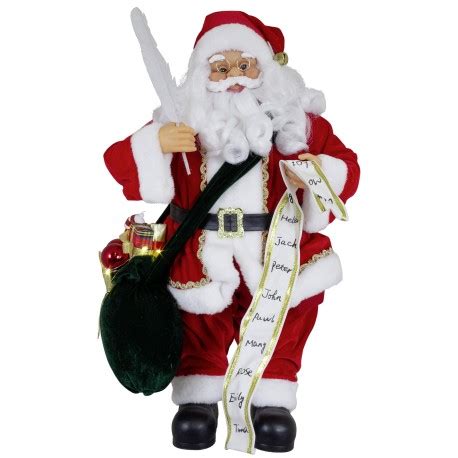 Père noël géant grande taille Eriko de cm pour décorations de noel