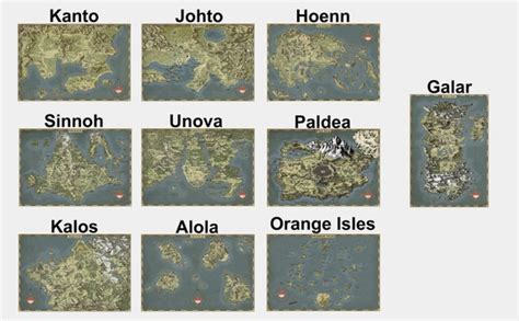 Pokemon Hoenn Map