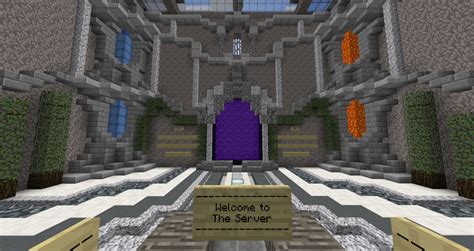 Server Spawn Or Hub RENOVATED Minecraft Map