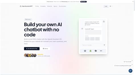 Openassistantgpt Crea Tu Chatbot Sin Código Fácilmente Directorio De