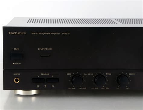 Technics SU 610 SU610 Amplifier Amplifier Integrated Amplifier EBay