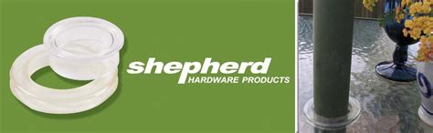 Shepherd Hardware 3030 Standard Size Umbrella Hole Ring And Cap Set