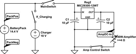 AC DC Battery Power Conversion For AC Speakers Part Projects