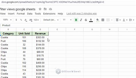 Filter Data Using Filter Views In Google Sheets An Easy Guide OfficeWheel