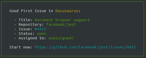 Error With Docusaurus Output Issues Arent Always From Docusaurus