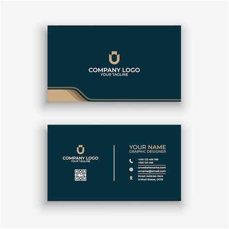 Premium Vector Luxury Business Card