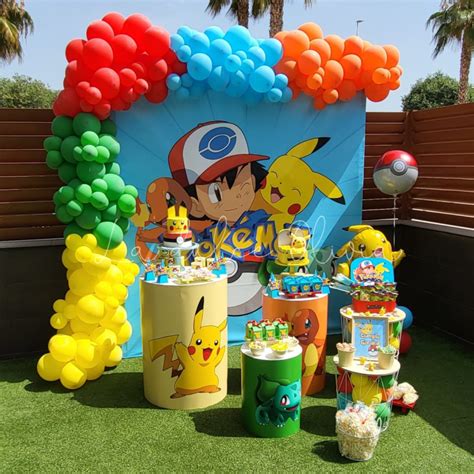 Fiesta Temática Pokemon La Dulce Olivia