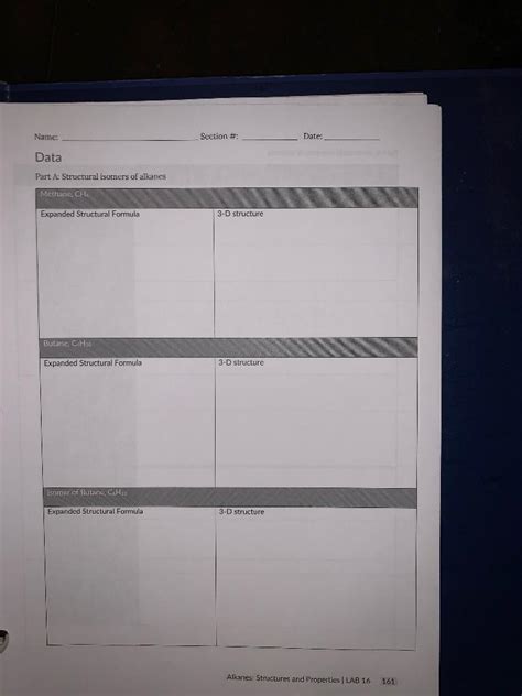 solved name section date data part a structural
