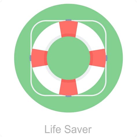 Life Saver And Saver Icon Concept 41651887 Vector Art At Vecteezy