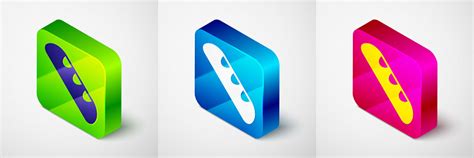 회색 배경에 고립 된 등색 프랑스어 바게트 빵 아이콘 정사각형 버튼입니다 벡터 3차원 형태에 대한 스톡 벡터 아트 및 기타 이미지 3차원 형태 건강한 생활방식 건강한