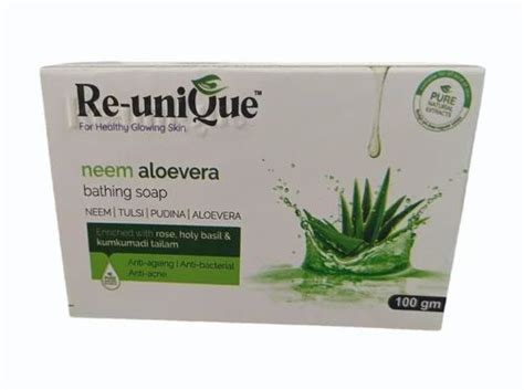 Re Unique Neem Aloe Vera Soap At 45 Box Aloe Vera Soap In Tinsukia