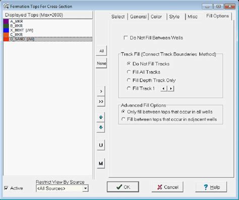 Tops Old Display Options