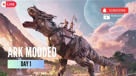 Playing ARK Modded Dino OverHaul X Fjordur YouTube