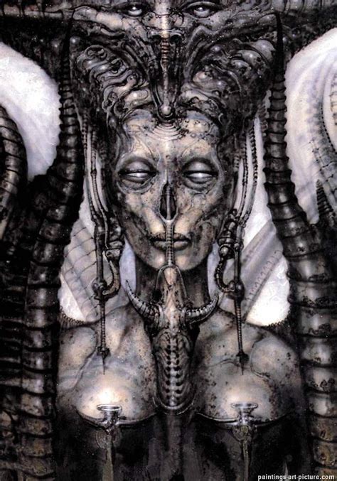 The Nightmarish Works Of H R Giger The Artist Behind Alien Artofit