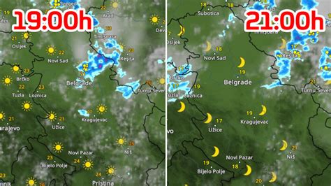 Na snazi meteoalarm za celu Srbiju Pogledajte kako će se nevreme