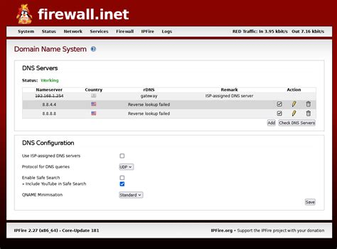 Problem With Dns Networking Ipfire Community