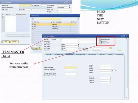 Sap B One Production Module Pptx Business Business And Finance